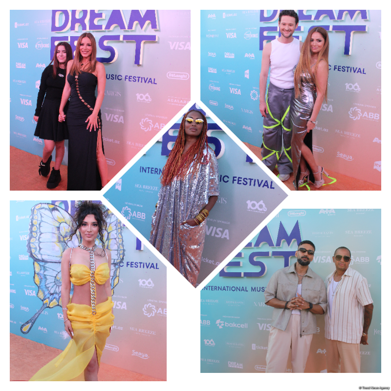 Звезды на красной дорожке на открытии первого Dream Fest в Баку (ФОТО) - Trend.Az