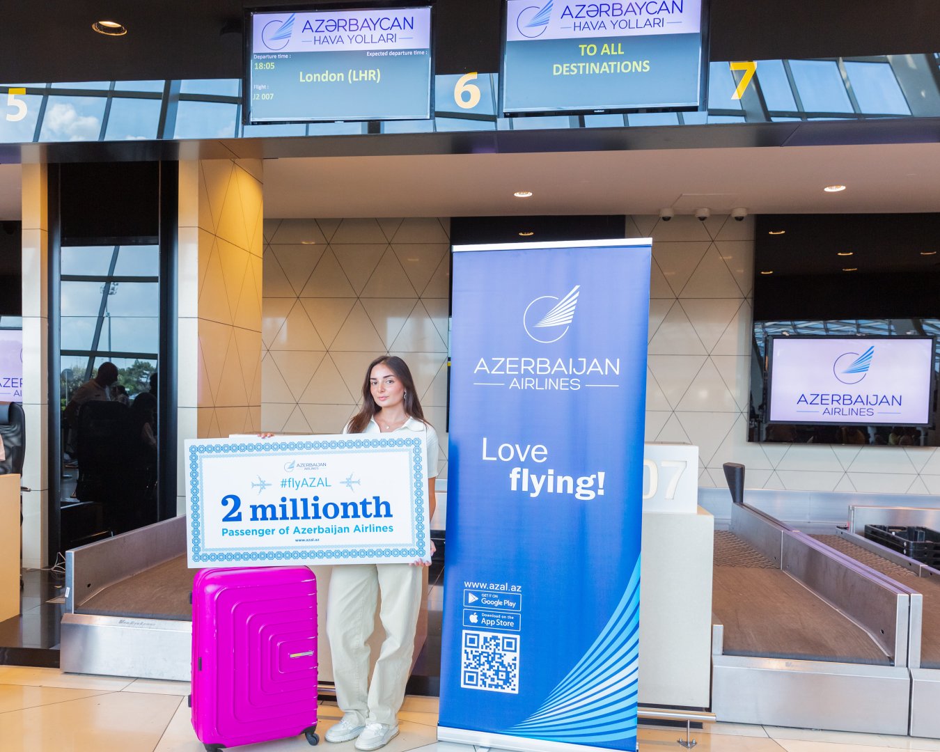 AZAL наградил своего двухмиллионного пассажира - Trend.Az